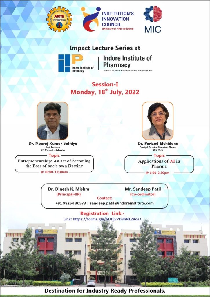 IIP – Indore Institute of Pharmacy-
