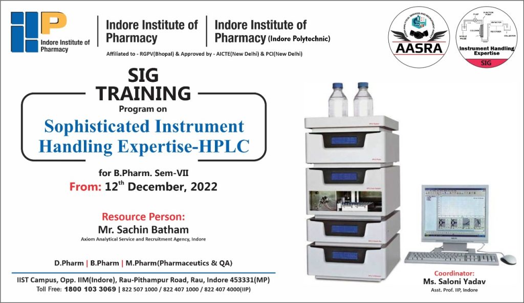 IIP – Indore Institute of Pharmacy-